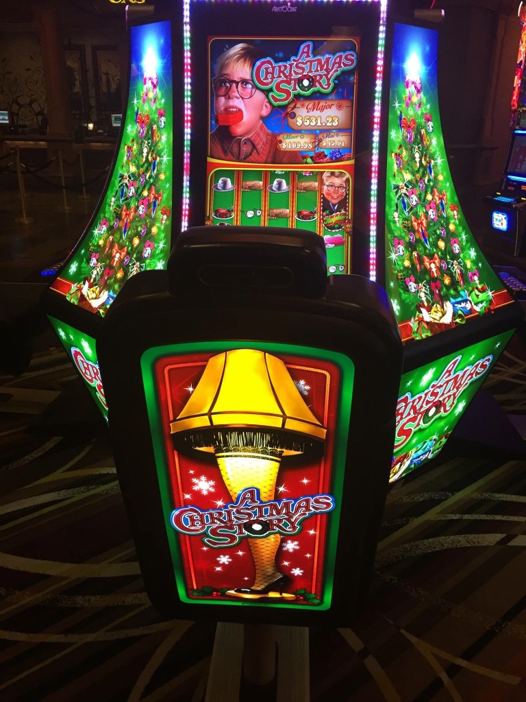 A Christmas Story Slot Machine - That's Cleveland Baby!!!